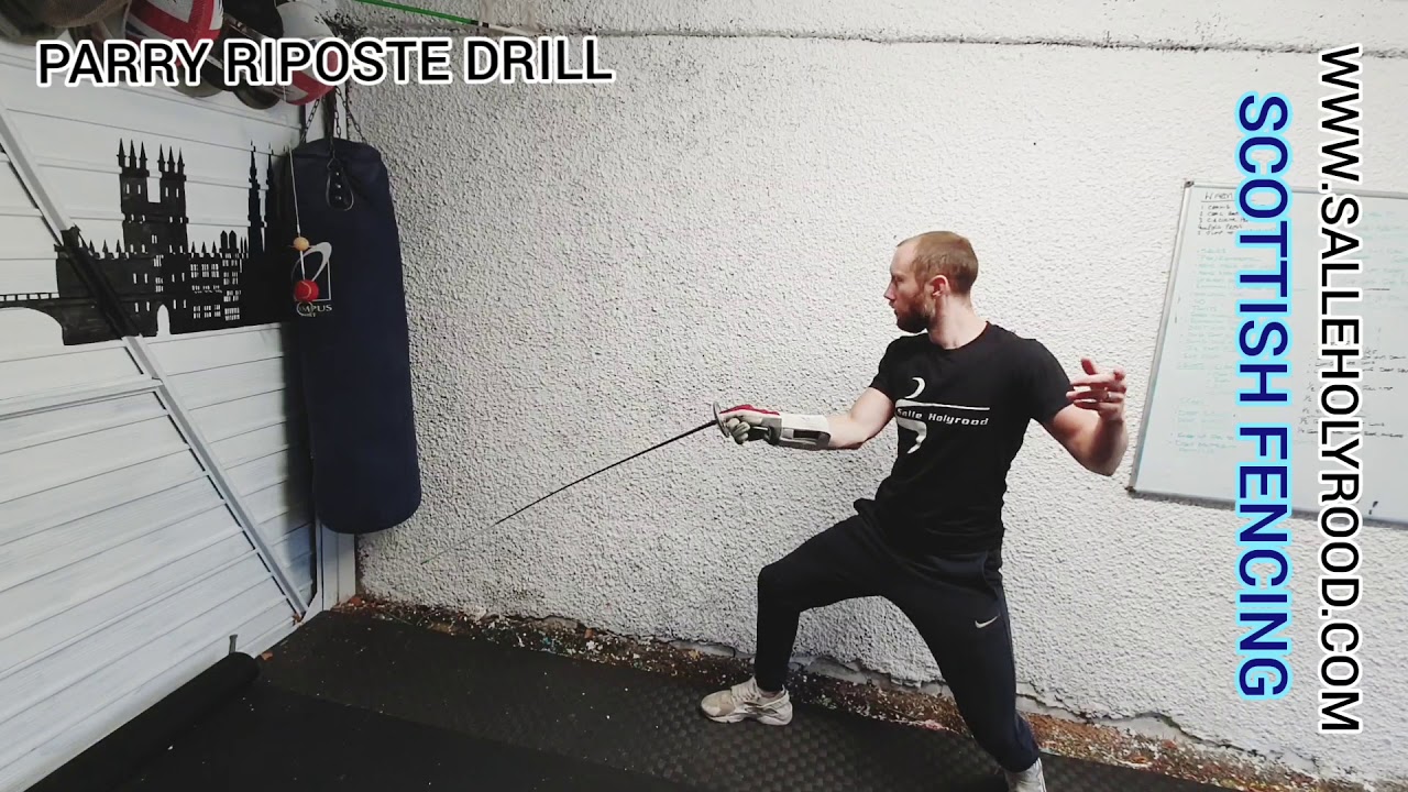 PARRY RIPOSTE DRILL - YouTube