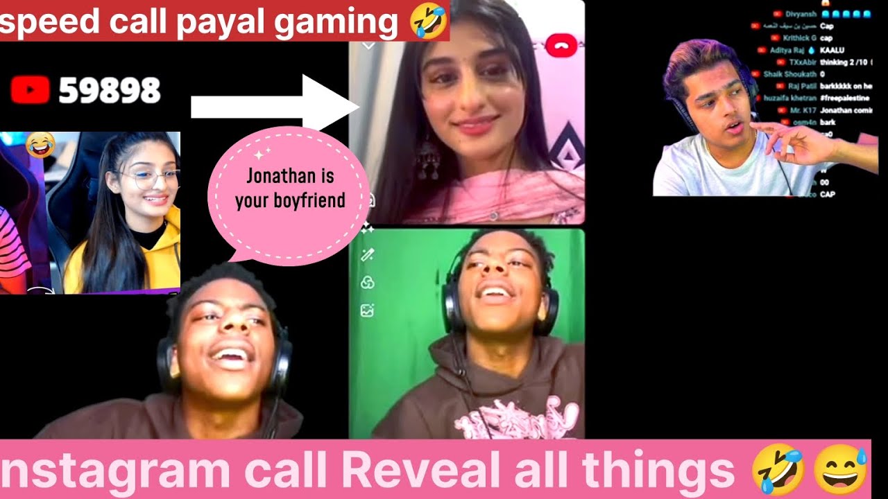 i Show speed call payal gaming on Instagram 🤣|| Jonathan is your ...