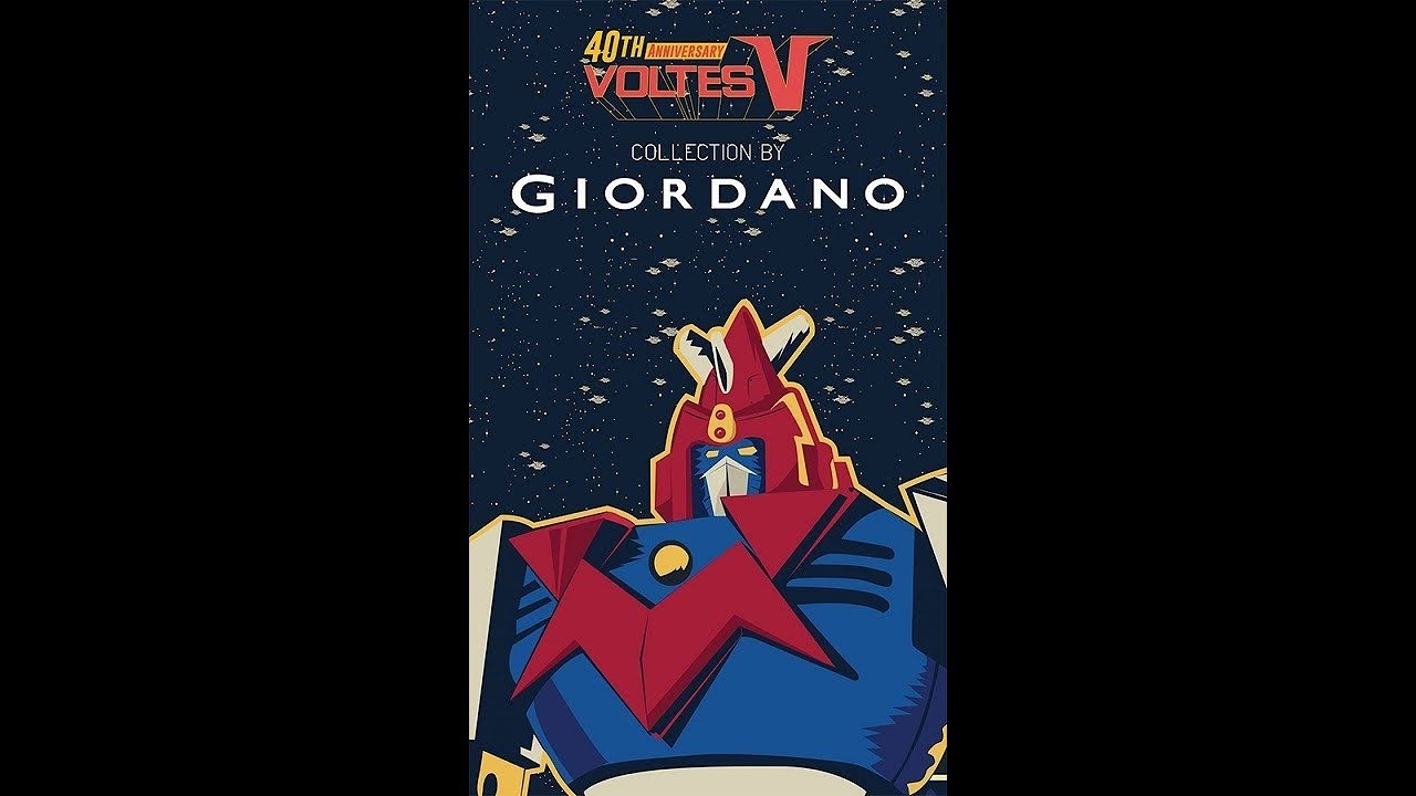 Voltes V 40TH anniversary Playing Cards (GIORDANO) Unboxing - YouTube