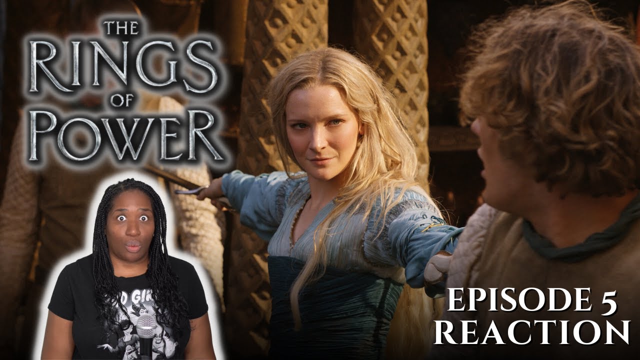 The Lord of the Rings: The Rings of Power 1x5 Reaction - YouTube