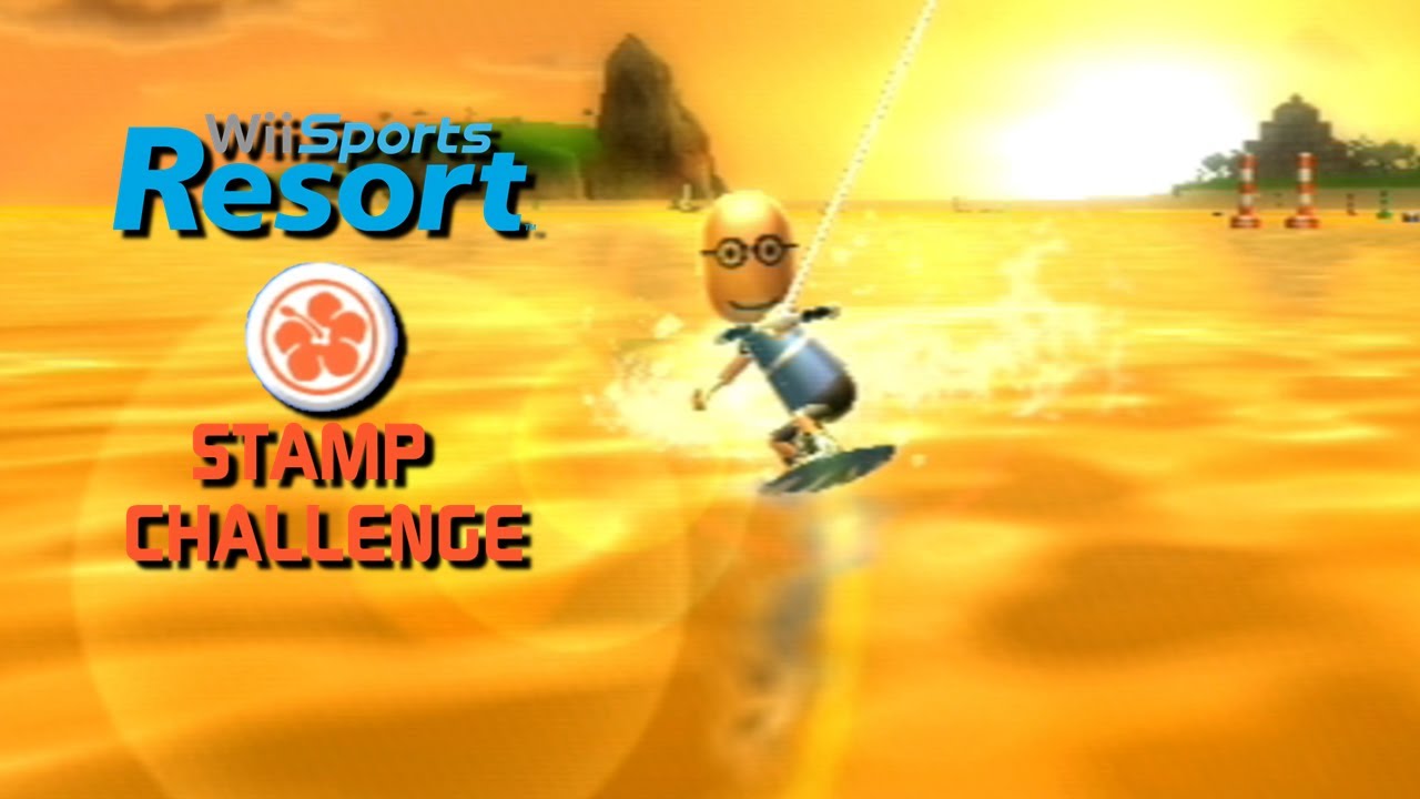 Wakeboarding MASTERCLASS!!! Wii Sports Resort Stamp Challenge! - YouTube