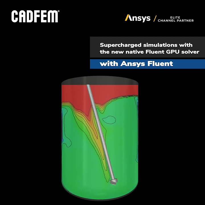 Supercharging Simulations with the Native Ansys Fluent GPU Solver l Ansys l CADFEM India - YouTube