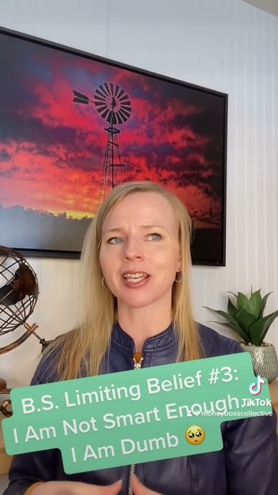 Overcoming Limiting Beliefs #3: I Am Not Smart Enough! You Are NOT DUMB! | Money Boss - YouTube