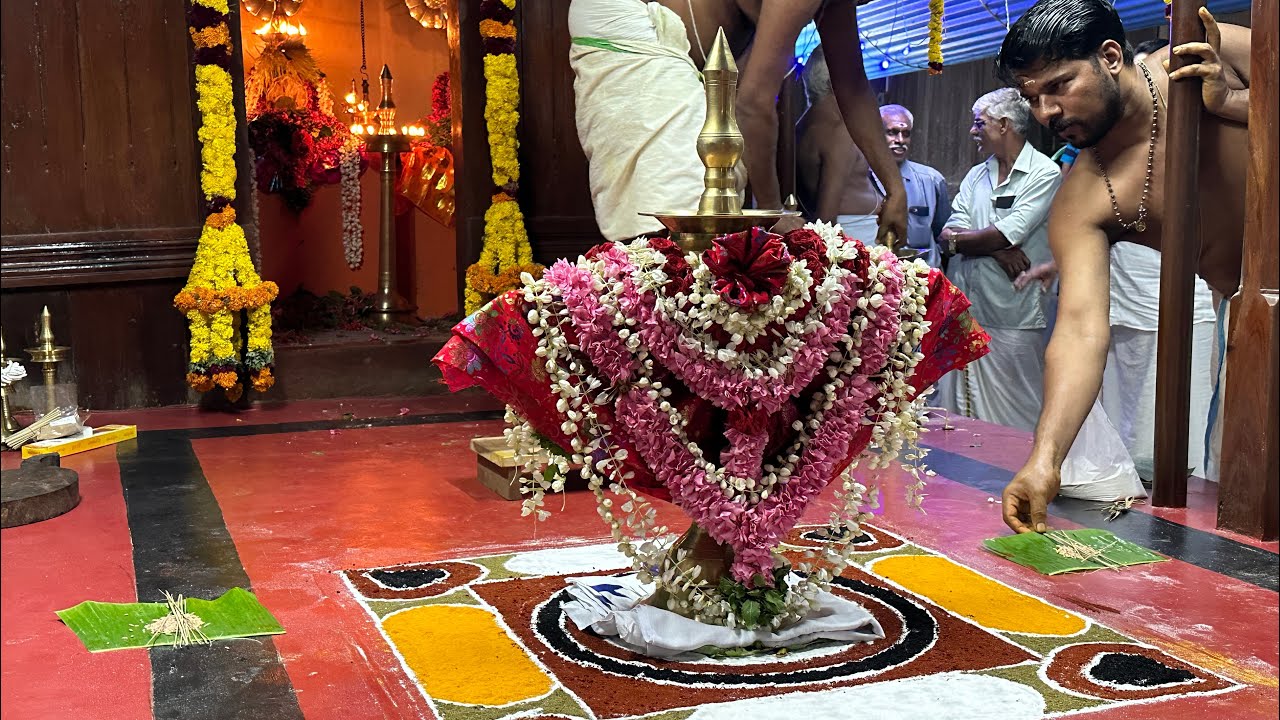 Bhagavathi Seva(Devi Pooja) - 09/June/2024 - Second Prathishta ...