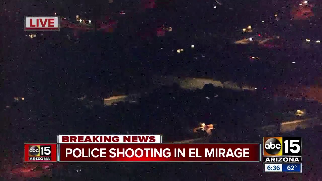 Officer-involved shooting in El Mirage, police K9 shot - YouTube