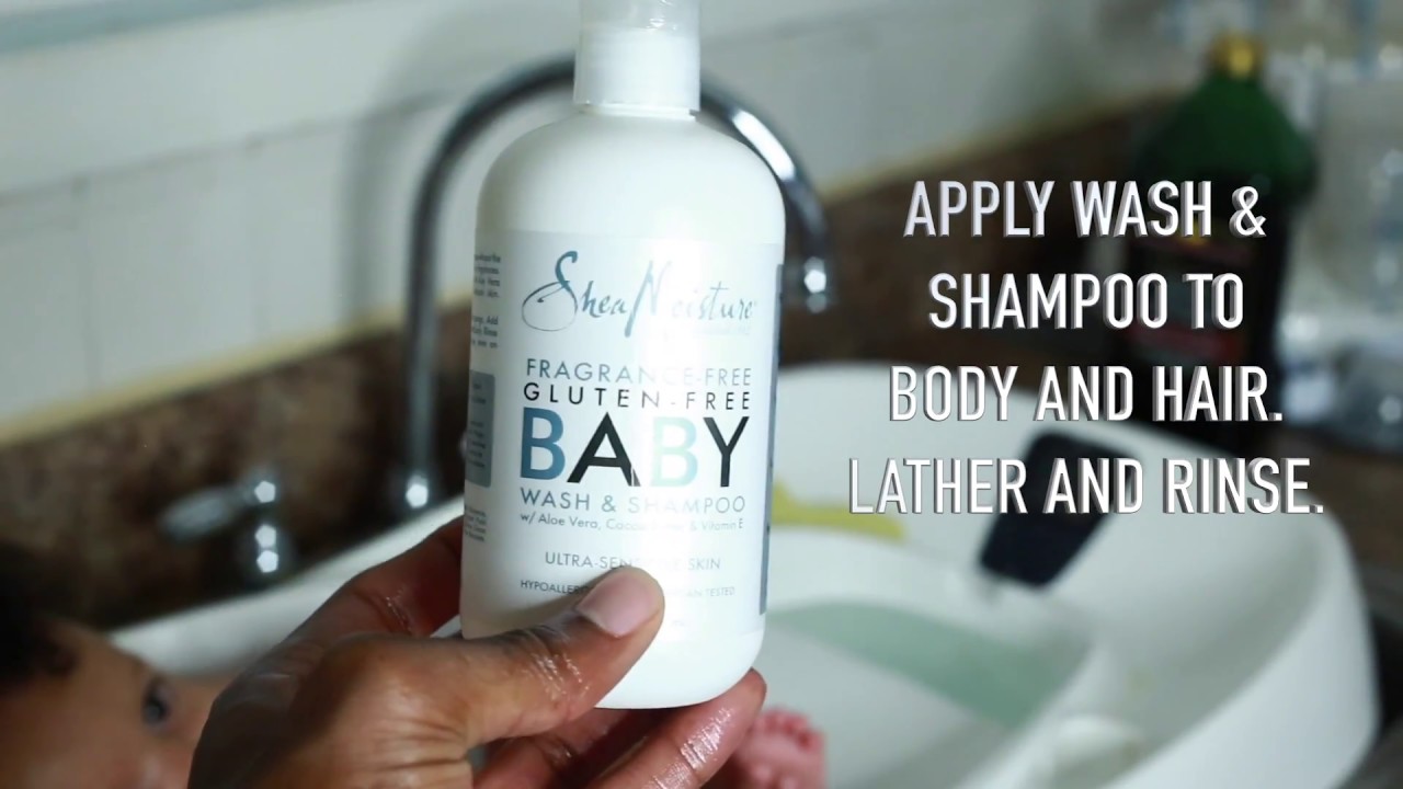 Shea Moisture Baby Fragrance and Gluten-Free Step by Step Guide - YouTube