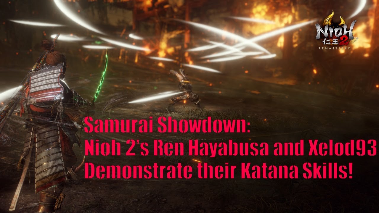 Samurai Showdown: Nioh 2's Ren Hayabusa and Xelod93 Demonstrate their ...