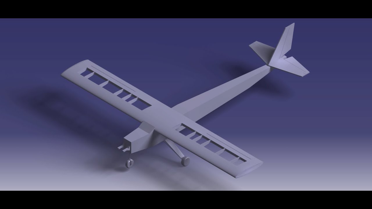 Tutorial CATIA Aircraft Design UAV Assembly Bahasa Indonesia - YouTube
