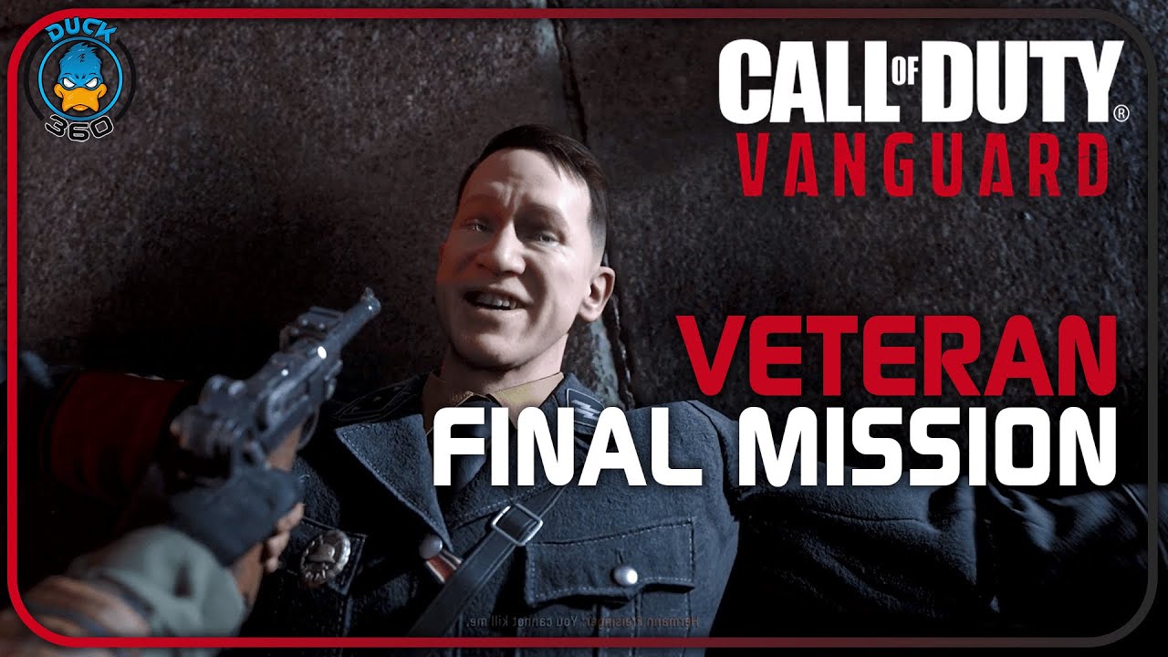 Call of Duty Vanguard VETERAN Difficulty Walkthrough Mission 09 - YouTube