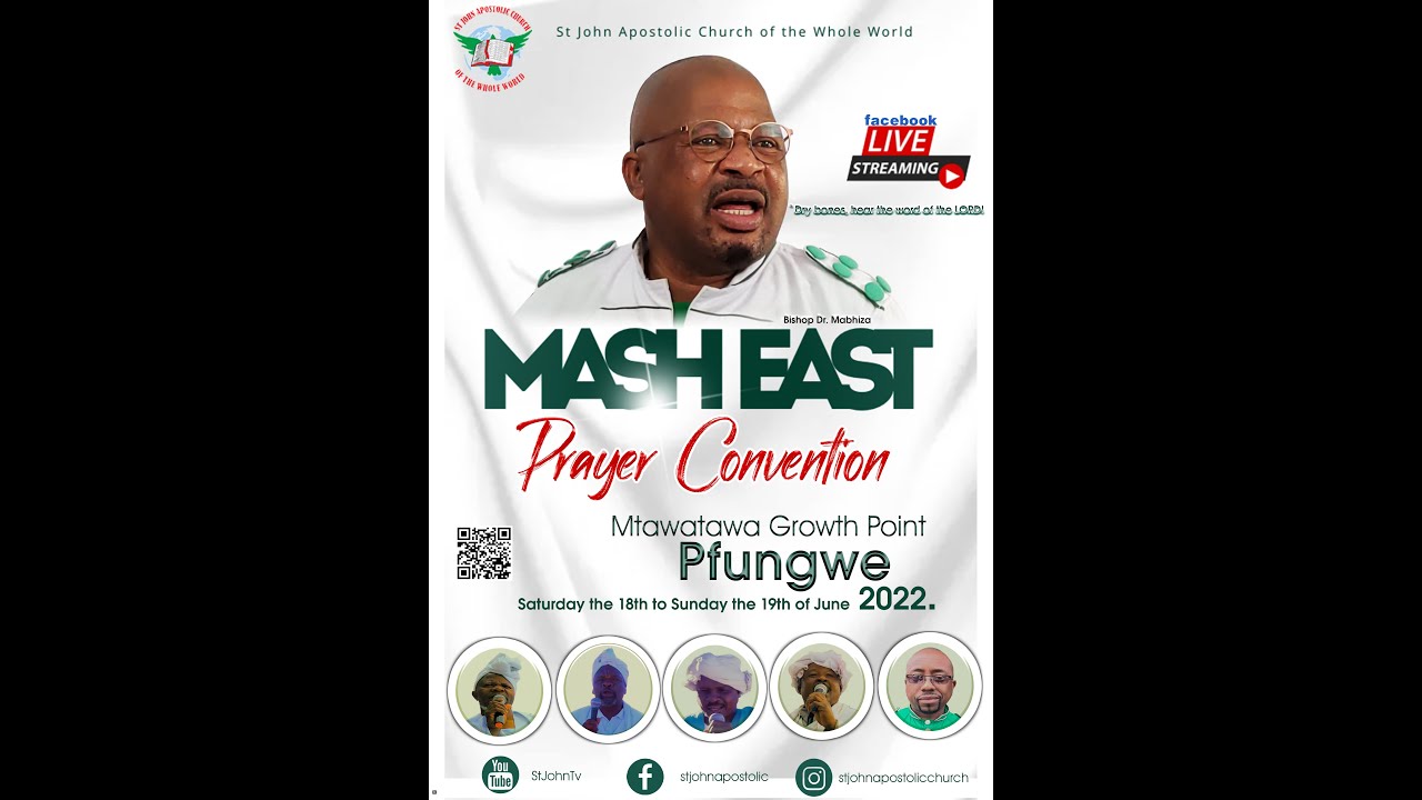 Mash East (UMP), Zim Prayer Convention June 2022 - YouTube