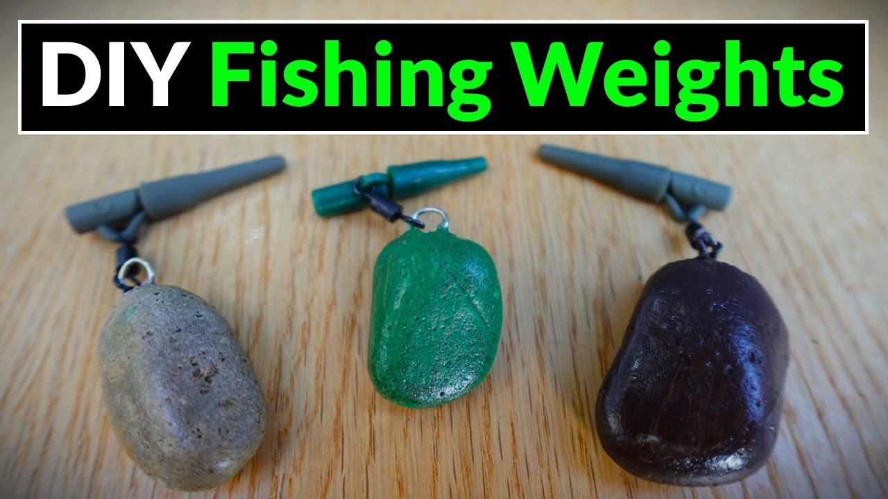 How to Make Carp Fishing Weights from Stones - DIY Tackle Project - YouTube