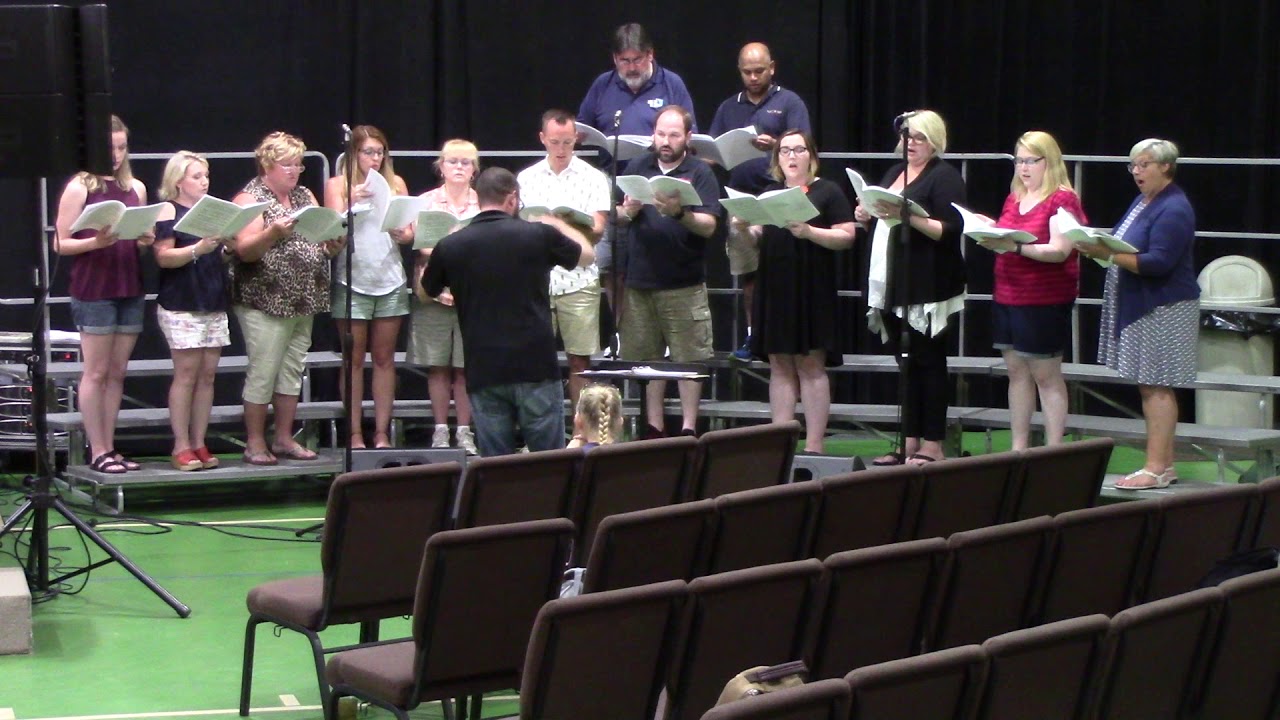 "He's Watching Over Israel" - Faculty Choir @ EMI Music Camp, Thursday ...