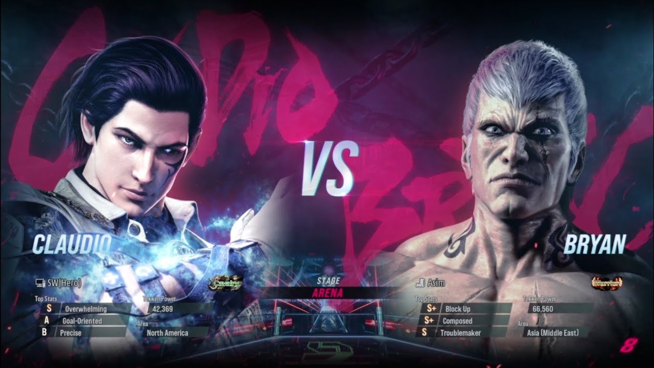 Tekken 8 - Sw (hero) Claudio vs Bryan Fury 🔥🔥🔥 - YouTube