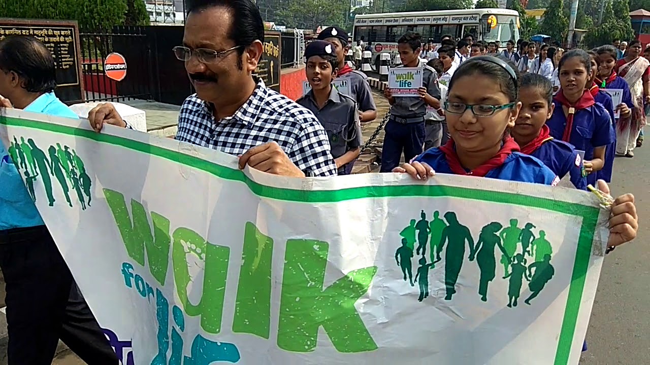 Astha foundation walk for life diabetes jagrukta abhiyan with scout and ...