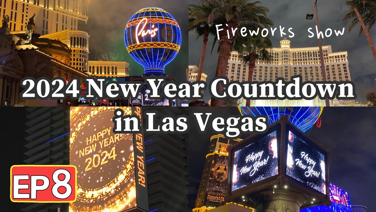 拉斯維加斯跨年體驗！和40萬人新年倒數LAS VEGAS New Year’s Eve 2024】 Strip Countdown 🎉 🥂 ...