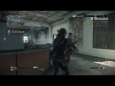 Cod Ghosts kem strike on a trash talking 2 man party - YouTube