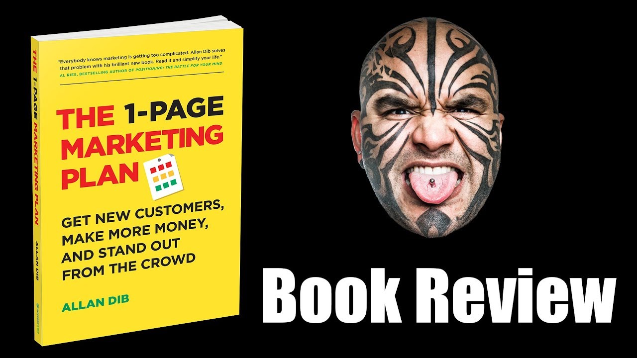 Allan Dib's 'The 1-Page Marketing Plan' - Loy Machedo Book Review - YouTube