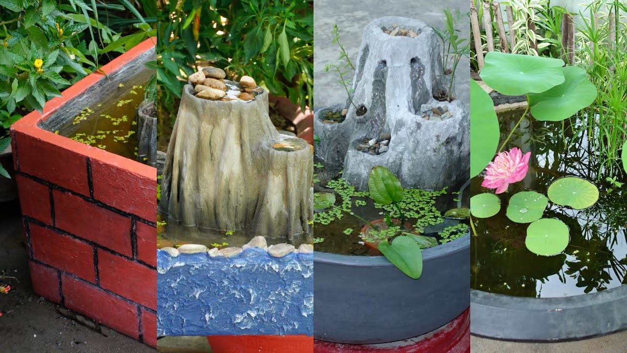 4 Awesome Aquarium And Fish Pond Ideas For Your Backyard - YouTube