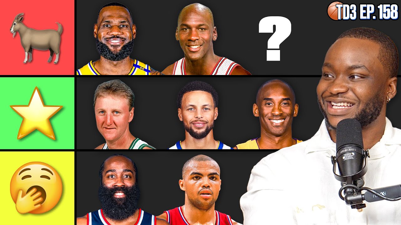 We Put The Greatest NBA Players Of All Time In A Tier List | Ep. 158 ...