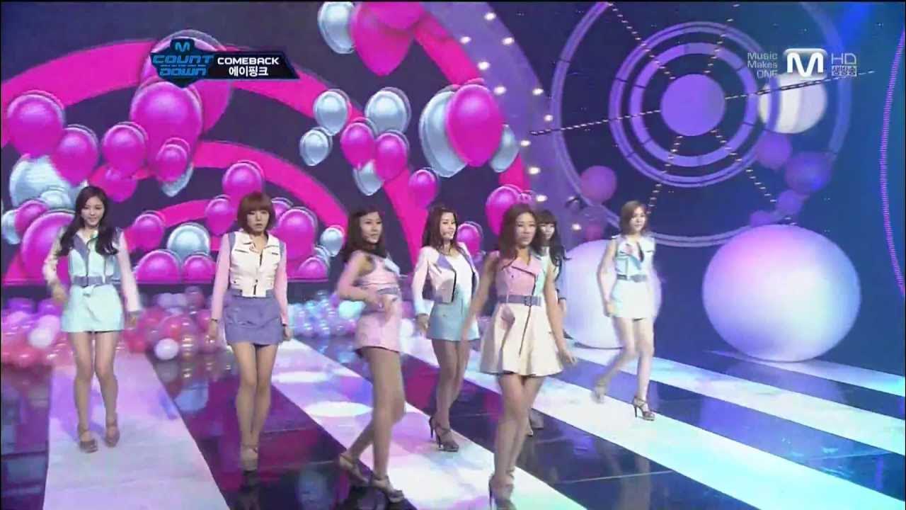 Live HD | 120510 APink - HUSH @M! Countdown - YouTube Music