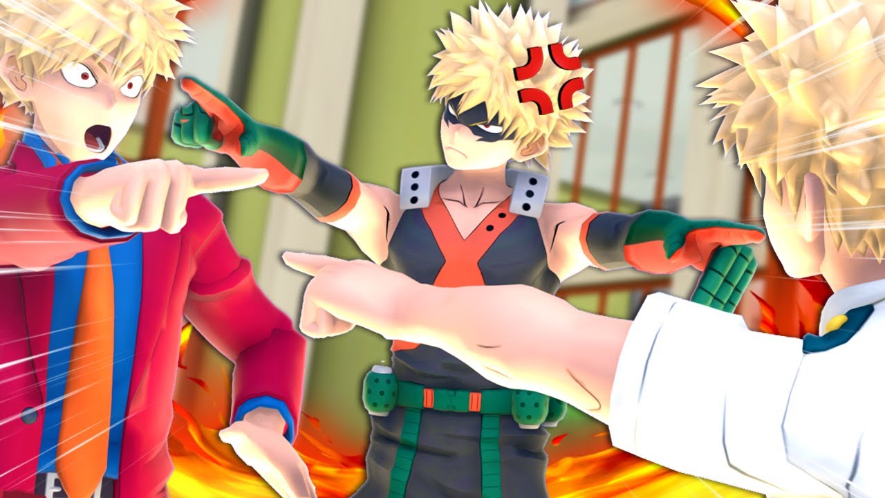 The Bakugo Multiverse in VR! (vrchat) - YouTube