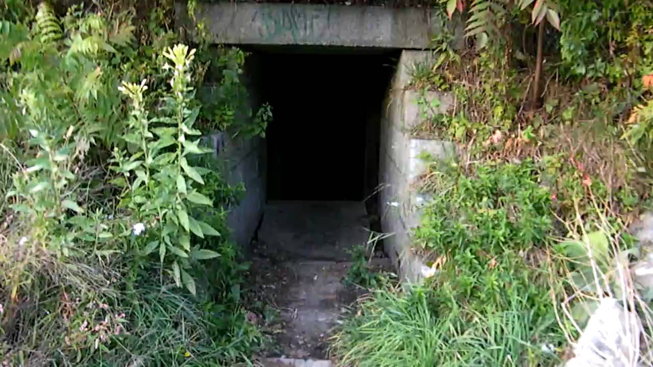 Going into the underground fort - YouTube