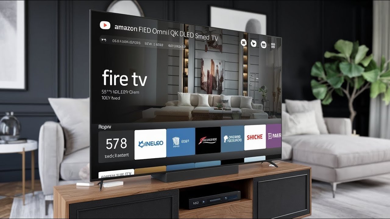 Amazon Fire TV 55" Omni QLED Series 4K UHD smart TV - YouTube