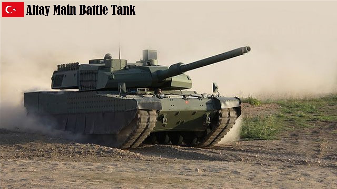 Türkiye equips Altay tanks with Roketsan reactive armor - YouTube