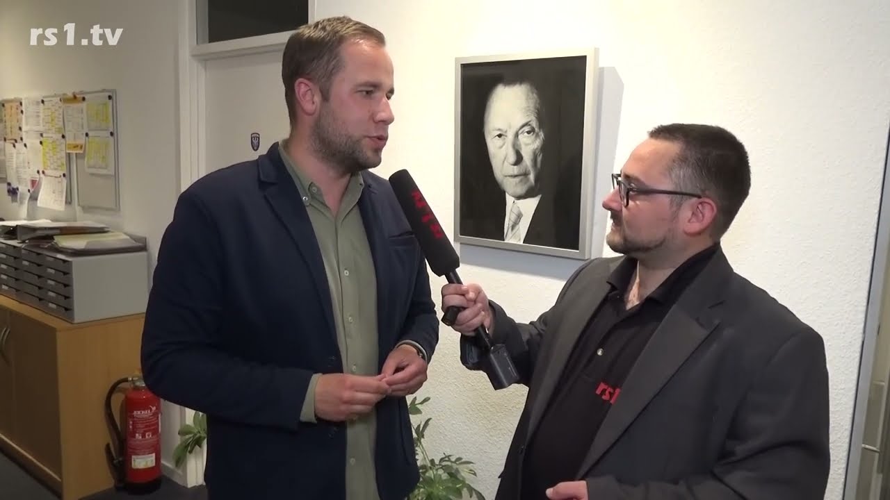 Mathias Heidtmann Vorsitzender der CDU Remscheid im Gespräch - YouTube