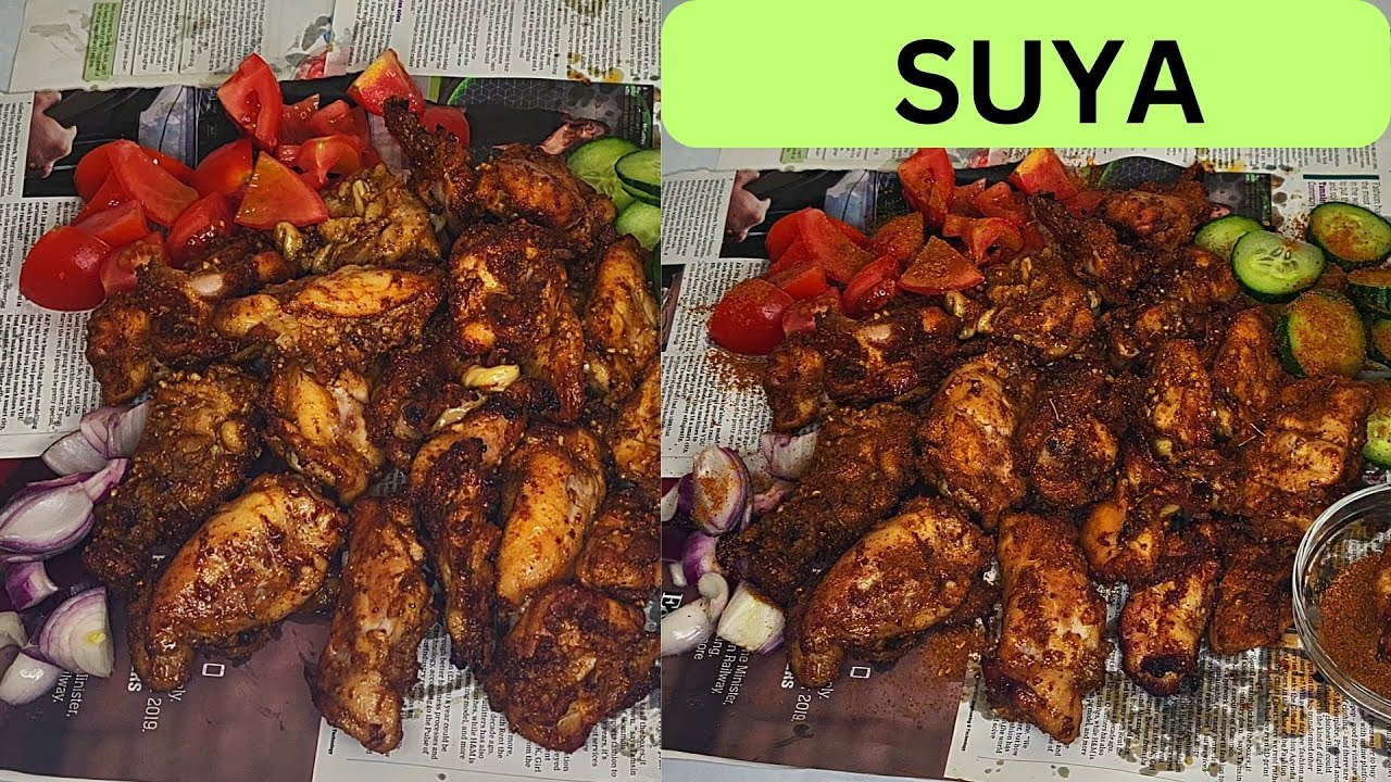 Chicken SUYA - Chicken Kebab / How to Make Nigerian Chicken SUYA - YouTube