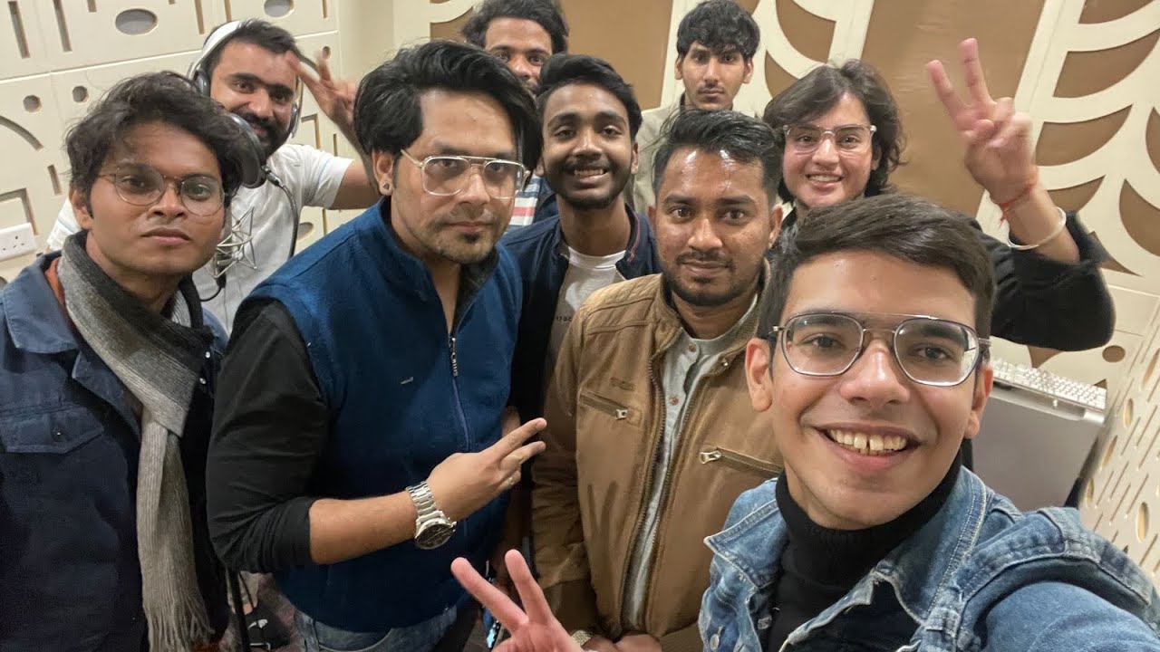 Recording at T-Series Studio | VLOG - YouTube