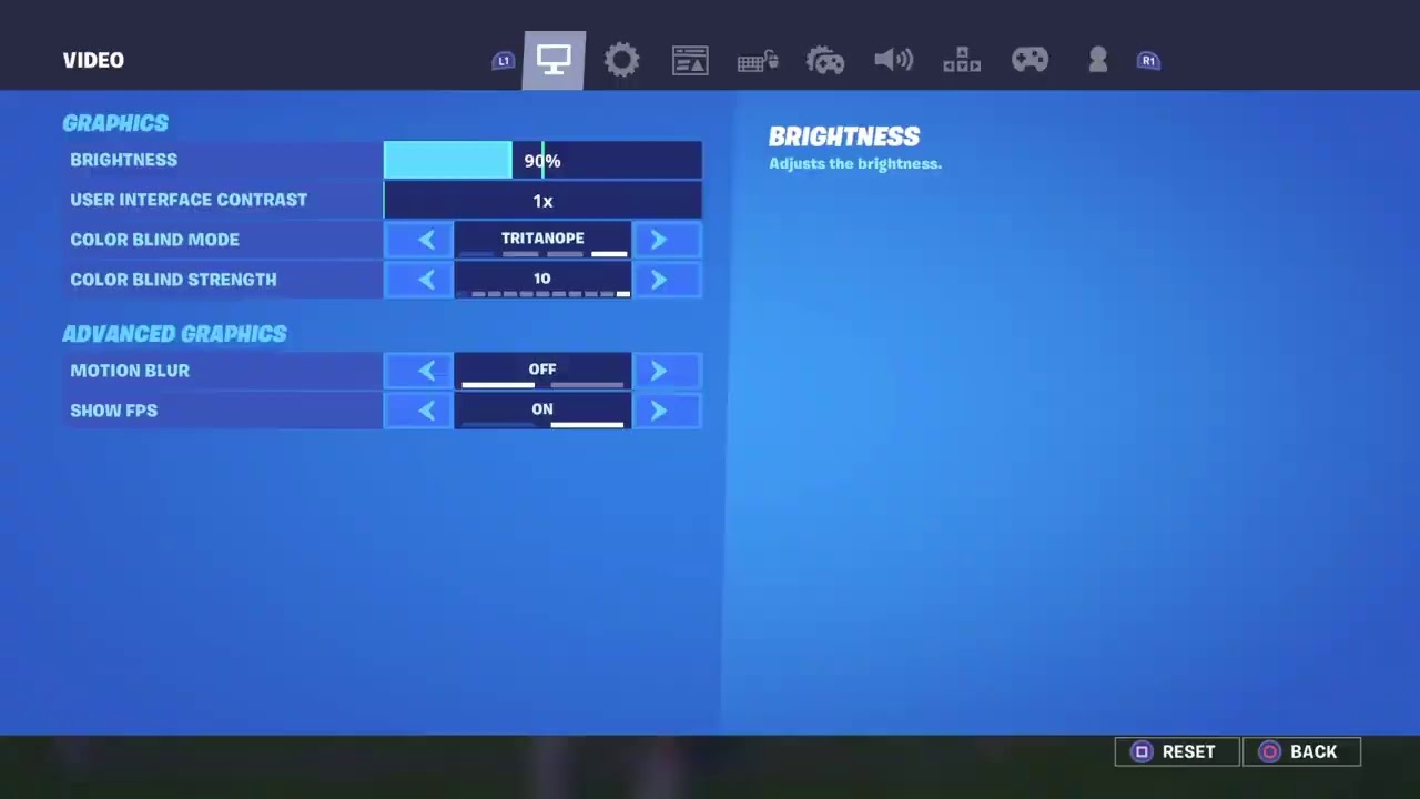 I use reet settings - YouTube