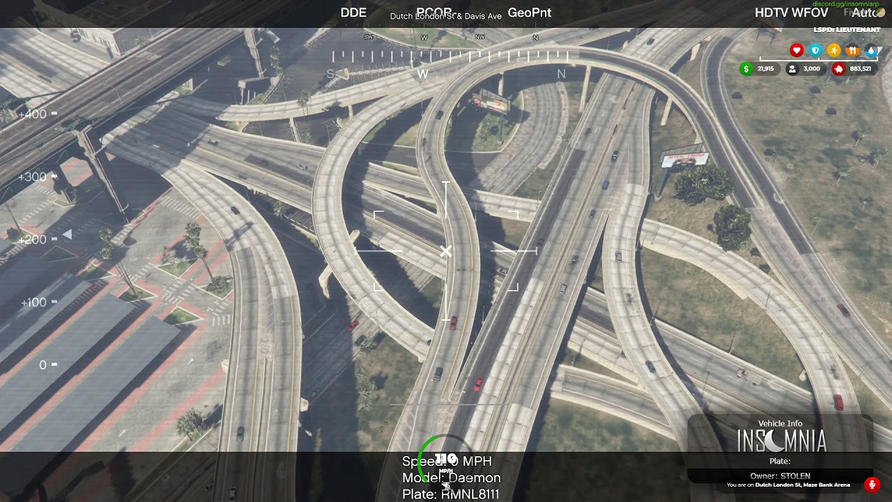 GTA V FiveM InsomniaRP: Mission Impossible: Alex Norris Bike Chase ...