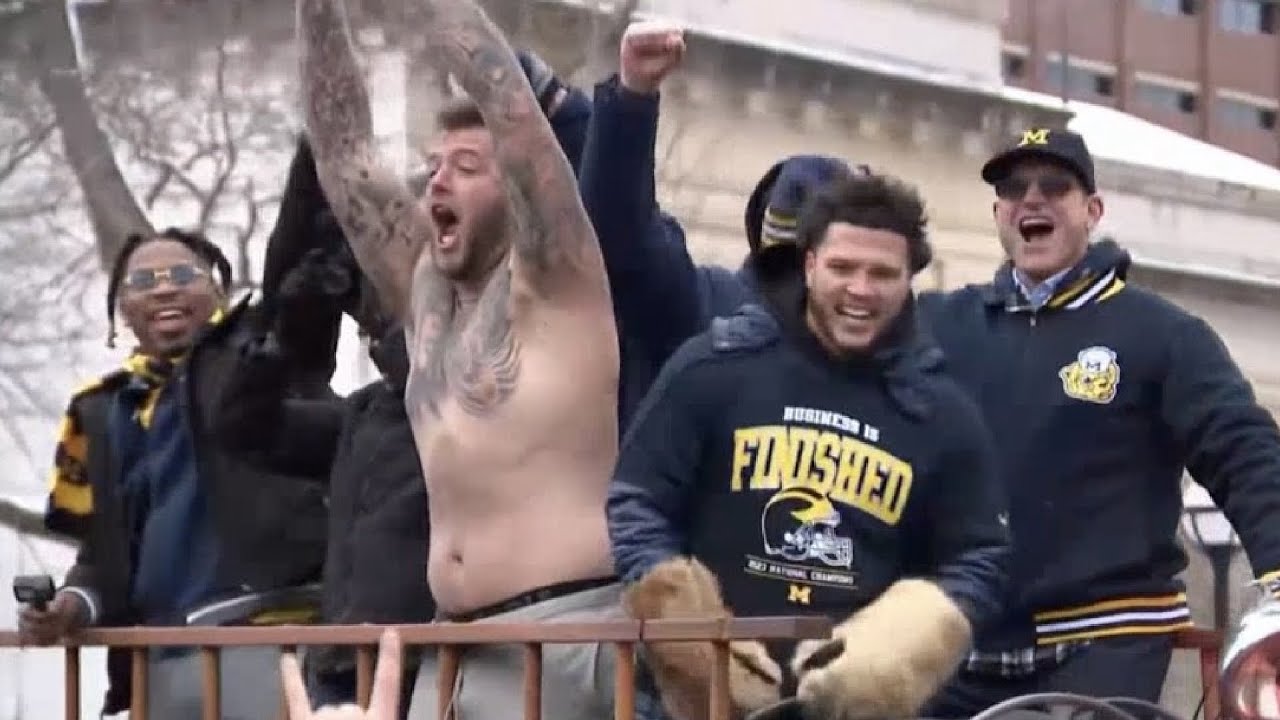 Ann Arbor celebrates the Wolverines’ major victory in the national ...