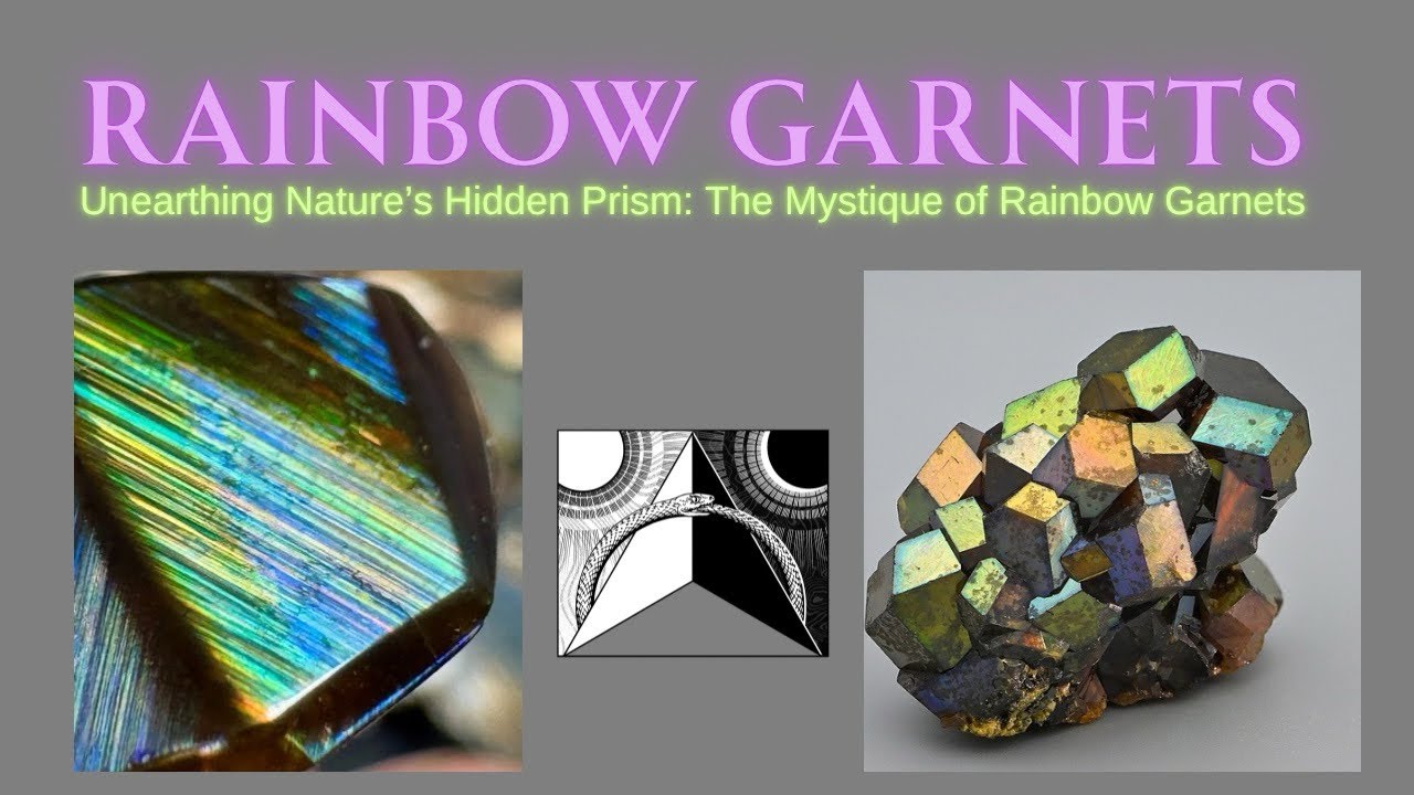“Rainbow Garnets: Unearthing the Rarest Gemstone Phenomenon on Earth” # ...