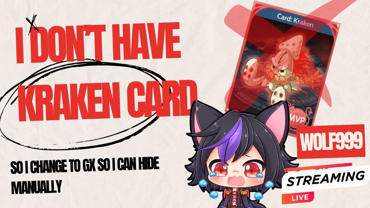 🔴[LIVE] wolf999 - I DONT HAVE KRAKEN SO I CHANGE TO GX SO I CAN HIDE - YouTube