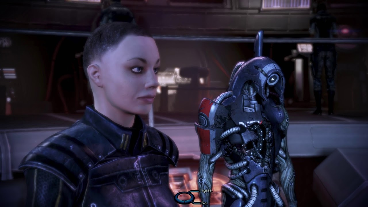 Mass Effect 3: Legion on geth upgrades - YouTube