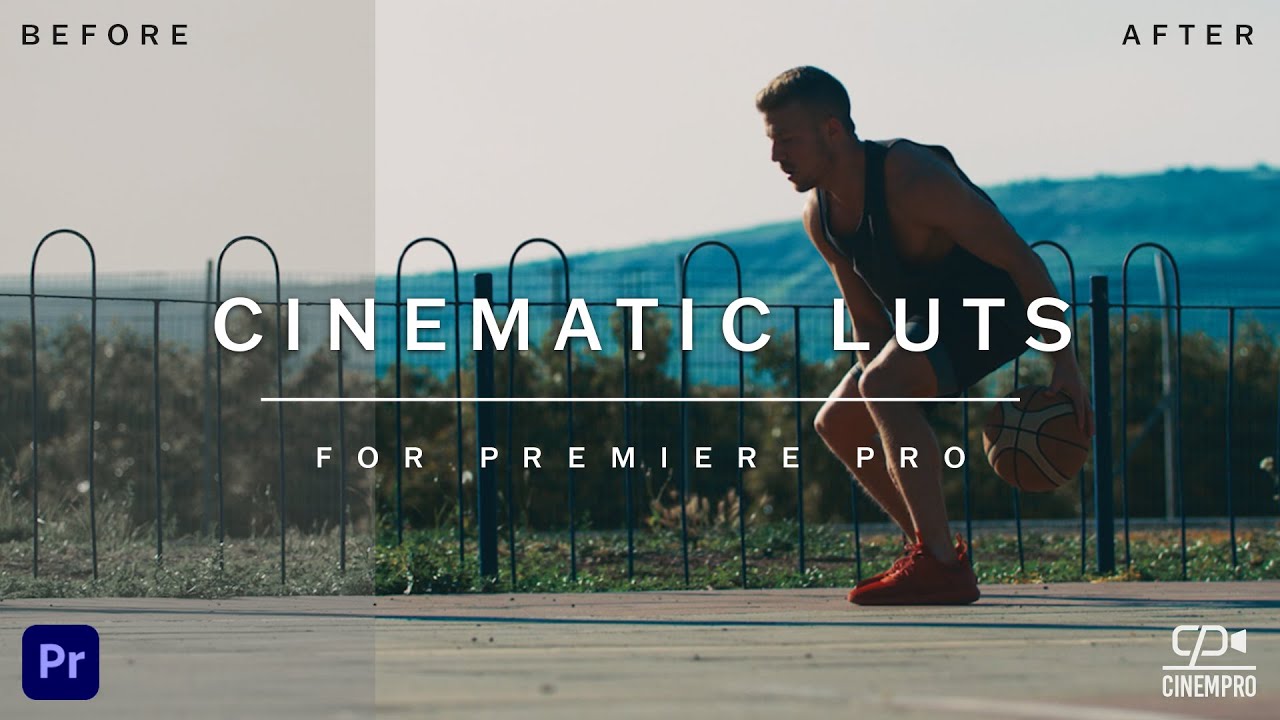 Cinematic LUTs For for Adobe Premiere Pro - CinemPro Lut Pack - YouTube