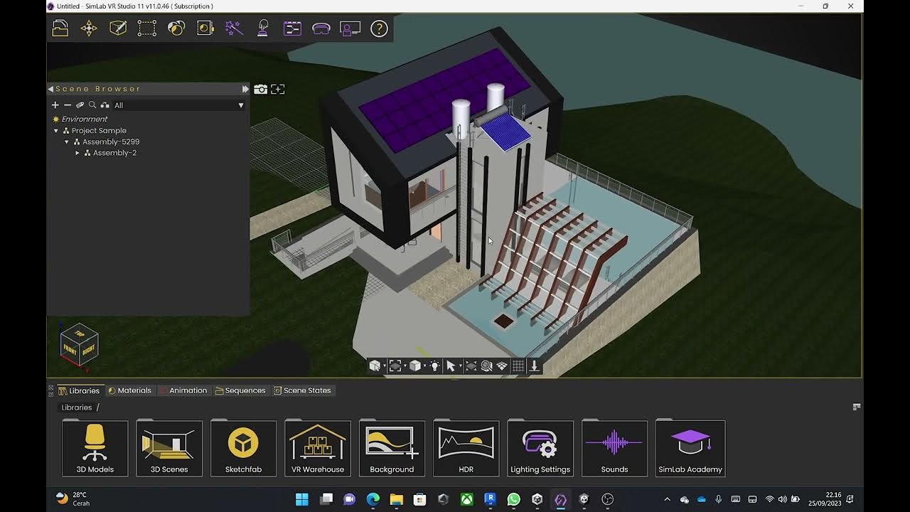 Membuat VR Oculus dengan Unity: Revit to Unity - YouTube