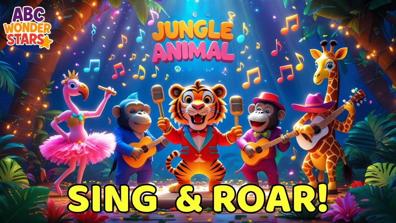 Explore the Jungle! Fun Animal Songs and Sounds - YouTube
