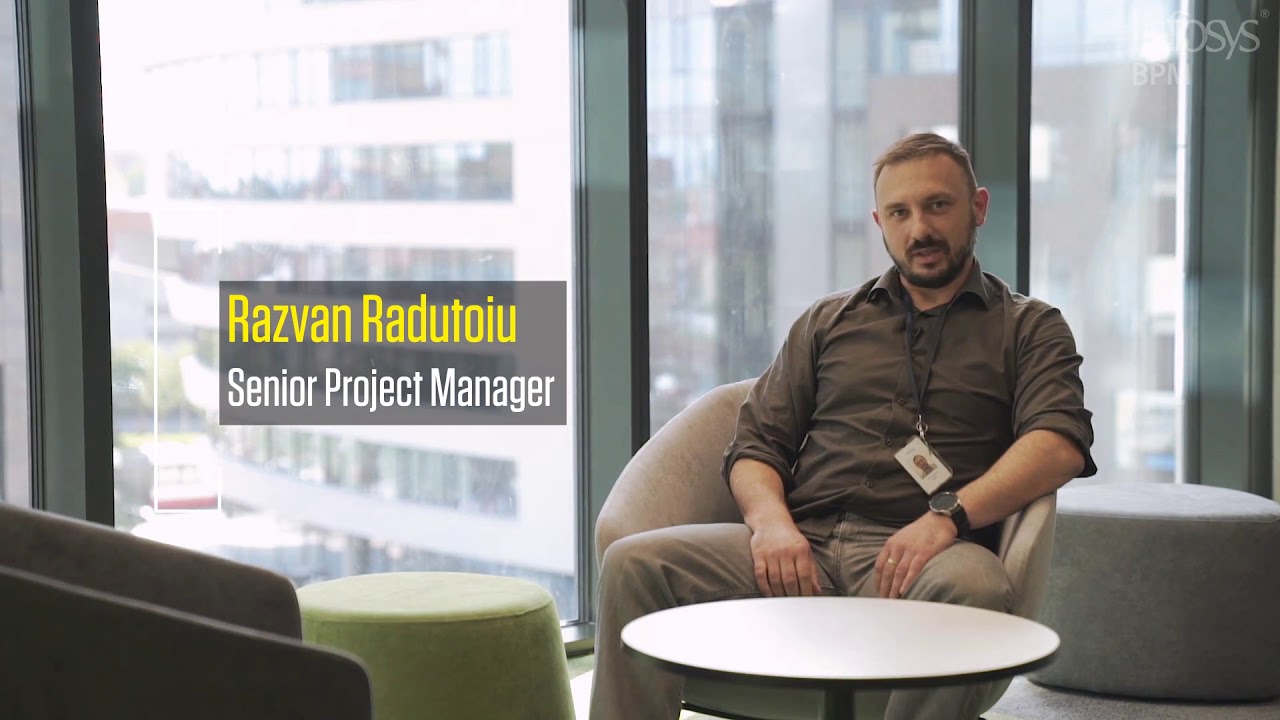 Razvan Radutoiu from our Czech team talks about his journey at Infosys BPM. - YouTube