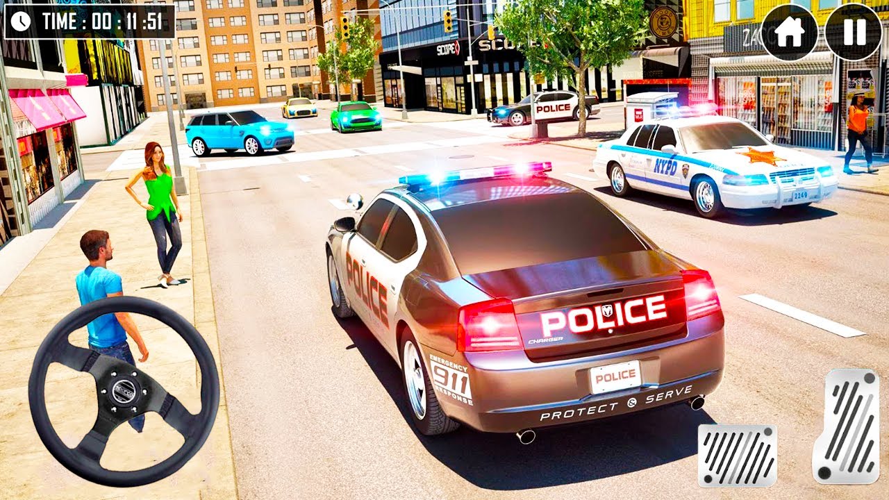 Police Car Chase Game - Luxury Police Drift Car 3D | Android GamePlay ...