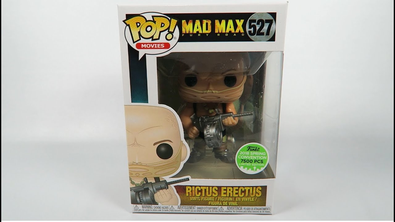 Spring Convention Exclusive Funko Pop Vinyl Mad Max Fury Road Rictus ...