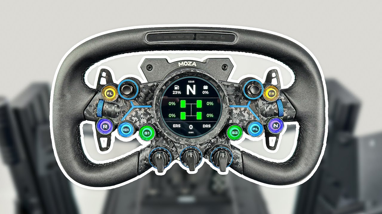MOZA Racing Vision GS Steering Wheel | UNBOXING - YouTube