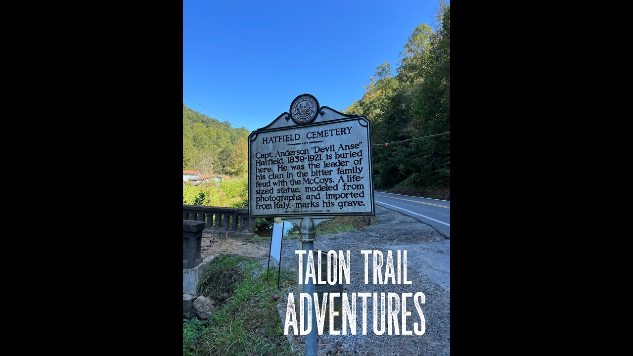 Visiting the Devil Anse Hatfield Cemetery location! - YouTube