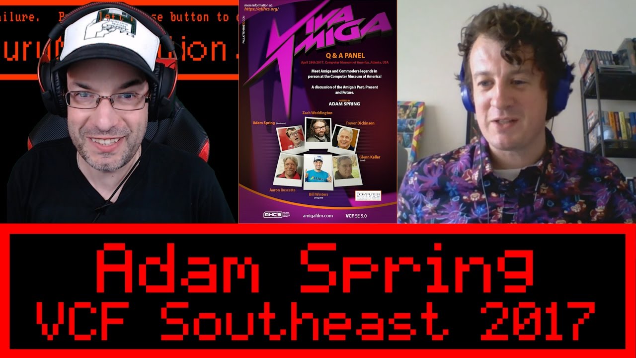 INTERVIEW: Adam Spring | Commodore Amiga Panel Vintage Computer ...
