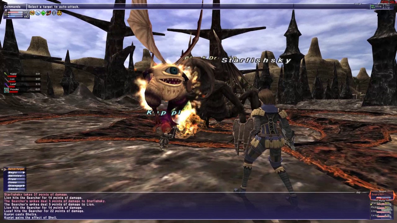 FFXI The Emissary, with trust npcs - YouTube