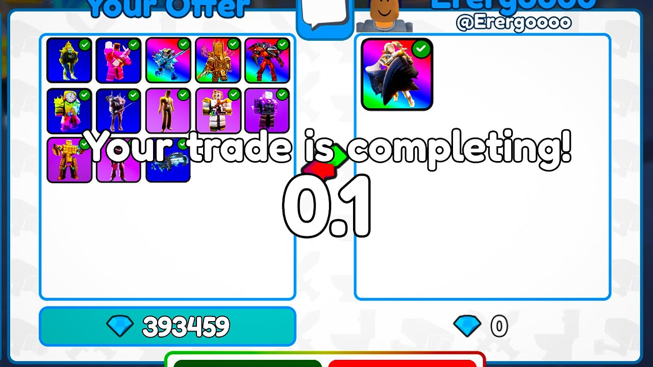 😱OMG!! 🔥 I TRADE ALL MY INVENTORY ON ANGELIC TITAN CAMERAMAN 💎 | Toilet ...