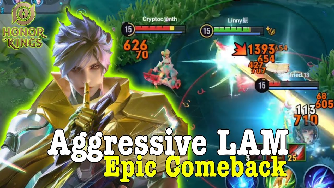 Lam | Best Build After New Patch | Carry Team | Honor Of Kings - YouTube