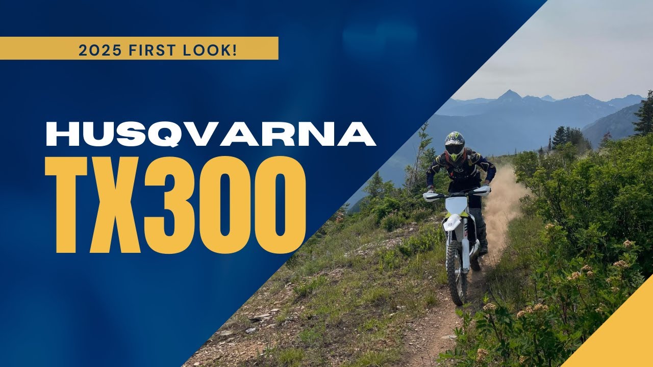 Husqvarna 2025 TX300 Intro - YouTube
